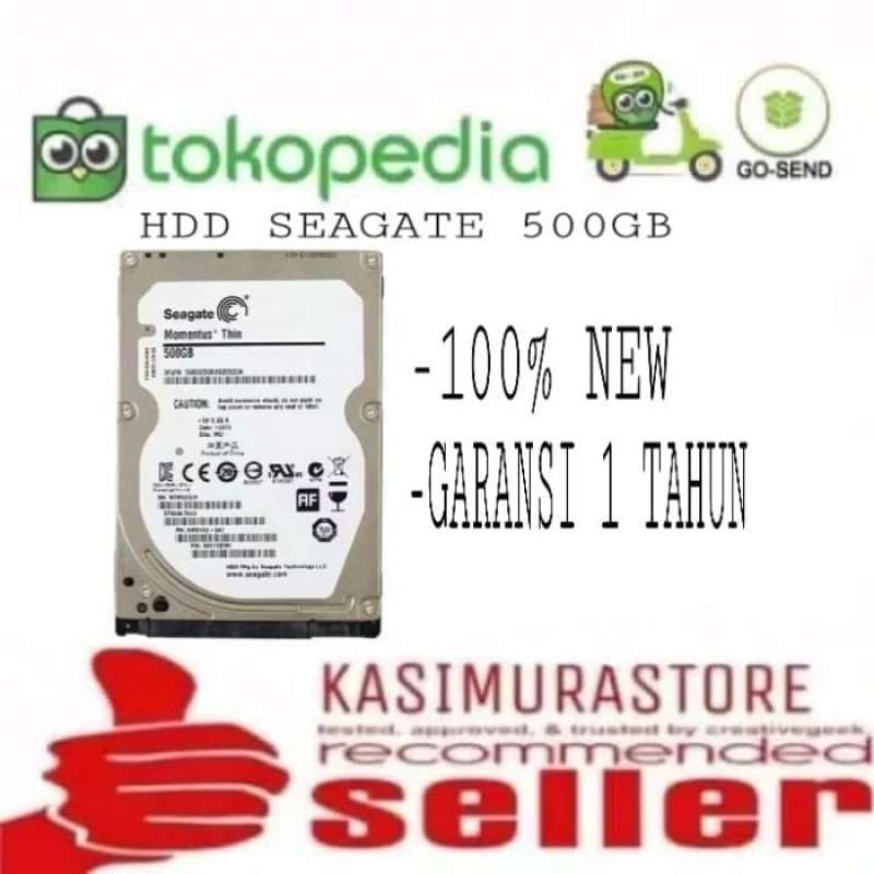 Promo Hardisk Seagate Hitachi 500Gb Hdd 2.5 Internal Laptop / Pc / Ps3 ...