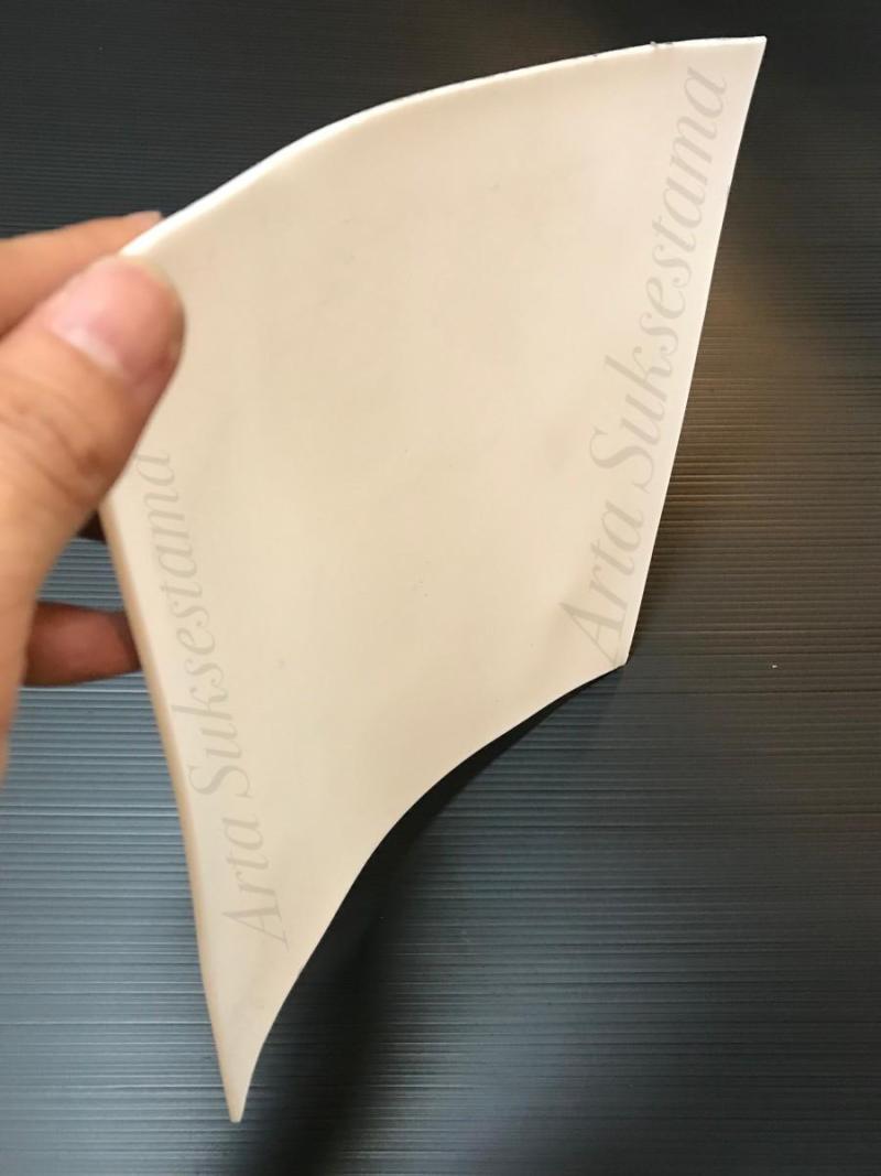 Jual Teflon Sheet 2mm X 280mm X 550mm / Ptfe Lembaran Potongan Di Seller Arta Suksestama Packing ...