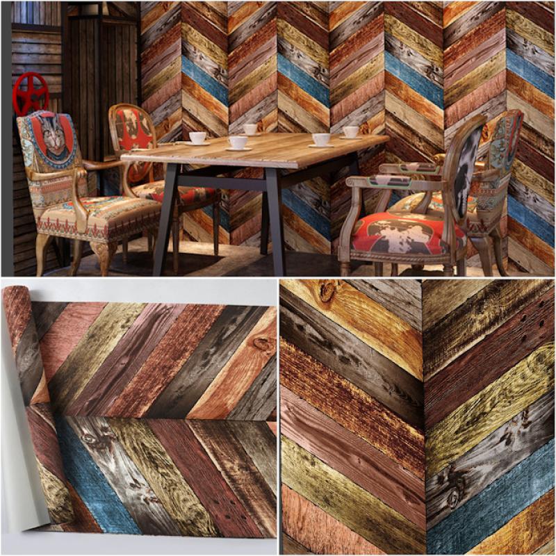 wallpaper dinding zigzag