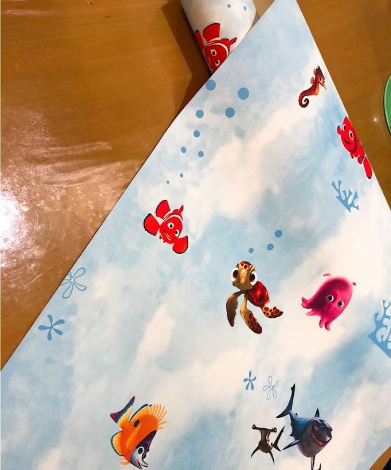 Promo Wallpaper Dinding Anak Finding Nemo Dory Laut Biru Under The Sea ...
