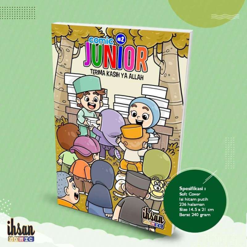 Promo Komik Comic Junior 02 Terima Kasih Ya Allah Diskon 10% Di Seller ...