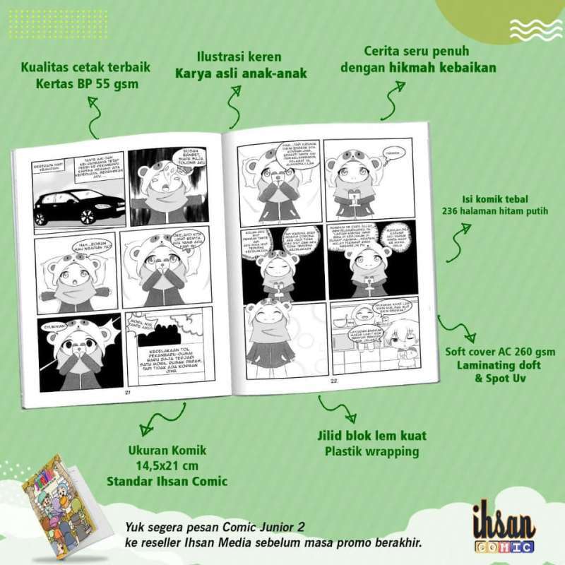 Promo Komik Comic Junior 02 Terima Kasih Ya Allah Diskon 10% Di Seller ...