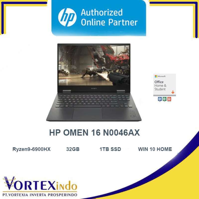 Jual Laptop Hp Omen 16 N0046ax-ryzen9-6900hx Rtx 3070ti 32gb 1tb 16w11h ...