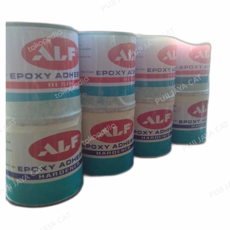 Jual Lem Epoxy Alf Alfaglos 1set (1/4kg) Resin + Hardener Di Seller ...