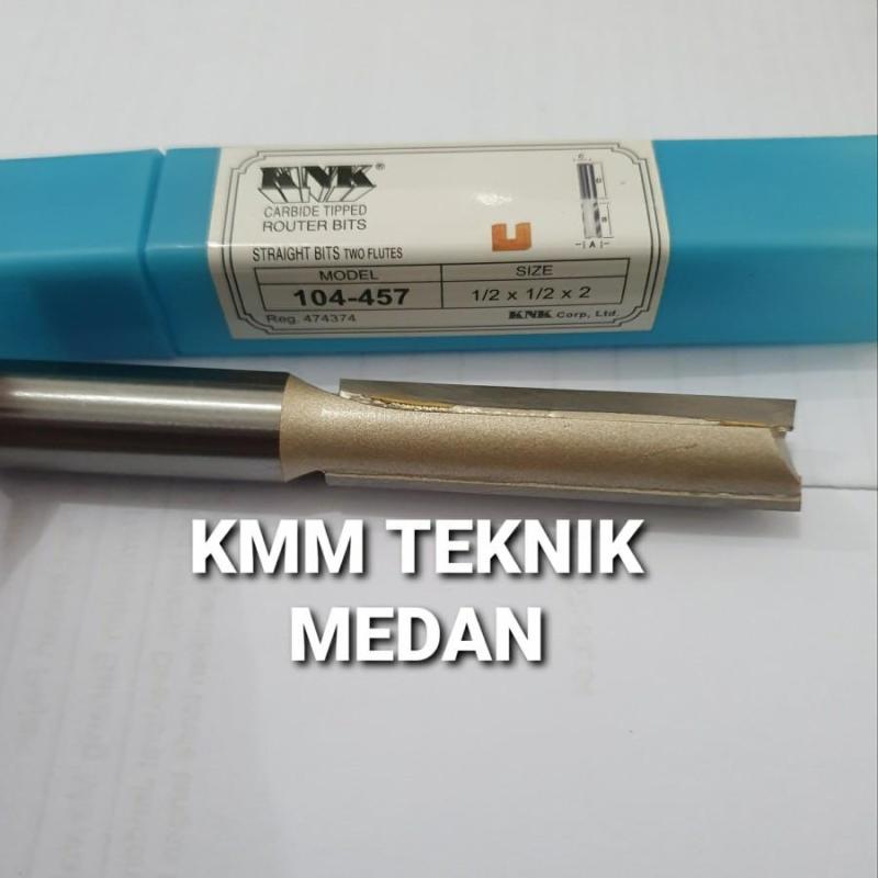 Jual Knk Mata Router Kayu Korek Lurus Straight Bits 1/2 X 12mm / 1/2 X ...