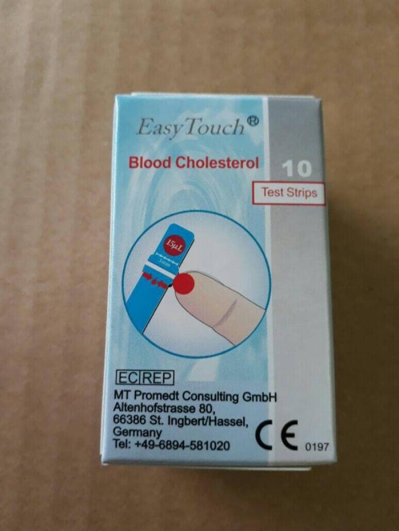 Jual Strip Untuk Mendeteksi Kadar Kolesterol Easytouch/stik Gcu ...