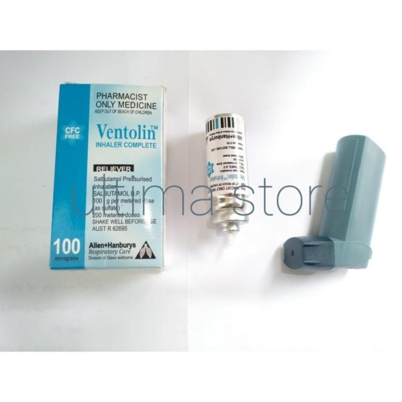 Jual Viral Inhaler Obat Asma Semprot Complete 100 Micrograms Murah Di Seller Afifah Tick ...