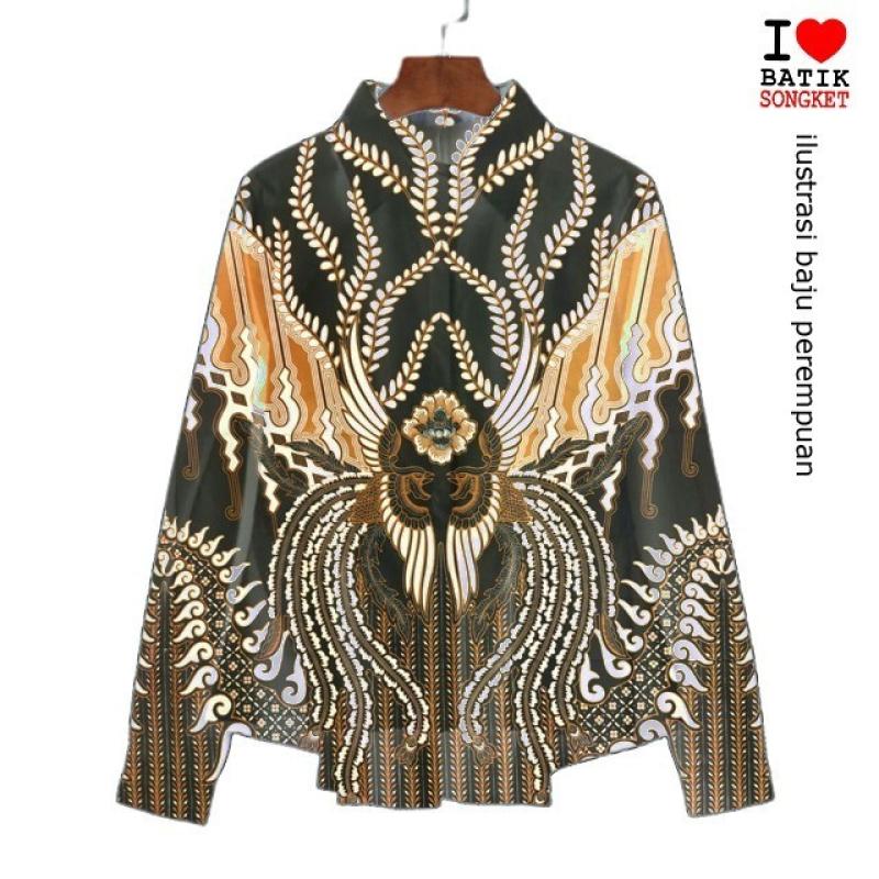 Jual Katun Iwan Tirta Print Kombinasi Motif 7 Bahan Kain Batik Solo