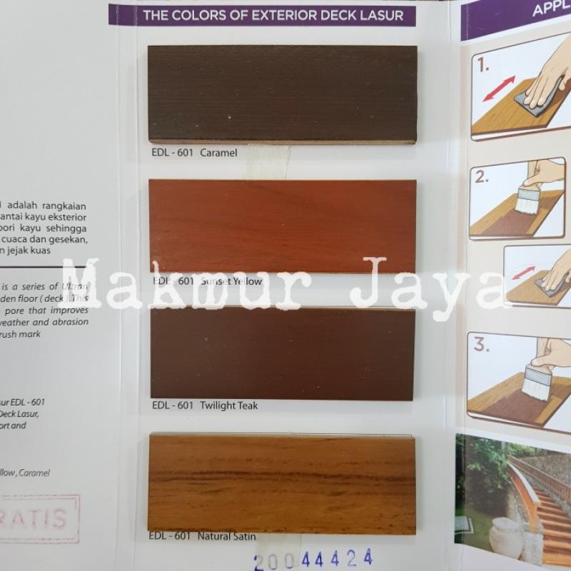 Promo Ultran Deck Lasur Edl-601 Propan Lantai Kayu Eksterior Diskon 23% ...
