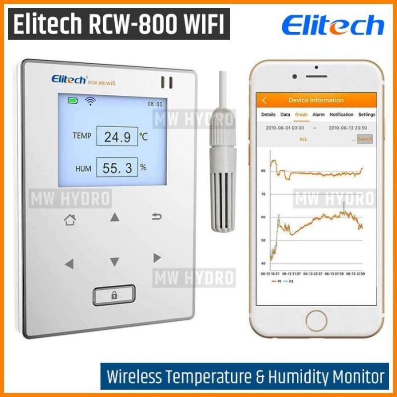 Jual Elitech Rcw-800 Wifi - Wifi Temperature & Humidity Data Logger Di ...
