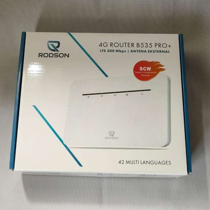 Jual Rodson Router 4g B535 Pro+ Lte 300mbps Unlock Baterai 4000mah Di ...