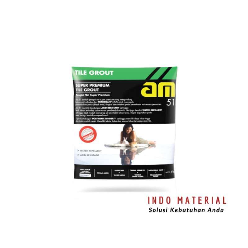 Jual Am 51 Semen Nat Keramik Kolam Renang 1 Kg | Super Premium Tile ...