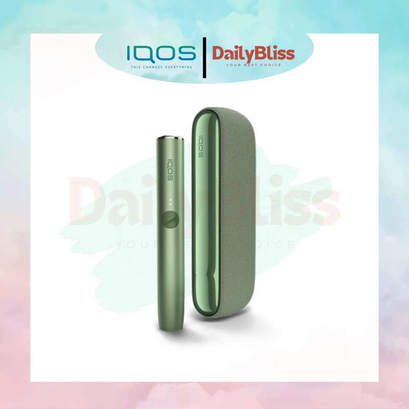 Promo IQOS ILUMA STANDARD MOBILITY KIT DEVICE ORIGINAL - Moss Green ...