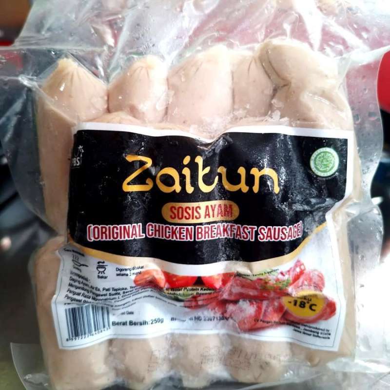 Jual Zaitun Chicken Breakfast Sausage 250gr di Seller RSB Frozen Food ...