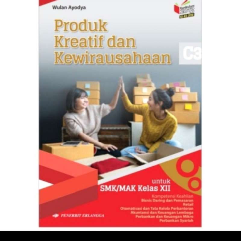 Promo BUKU PRODUK KREATIF DAN KEWIRAUSAHAAN 3 SMK MAK KELAS XII PROGRAM ...