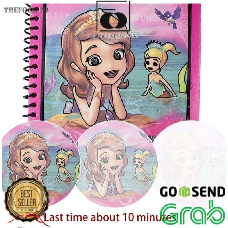 Jual Buku Edukasi Anak Mewarnai Pen Air Isi Ulang Magic Water Drawing ...