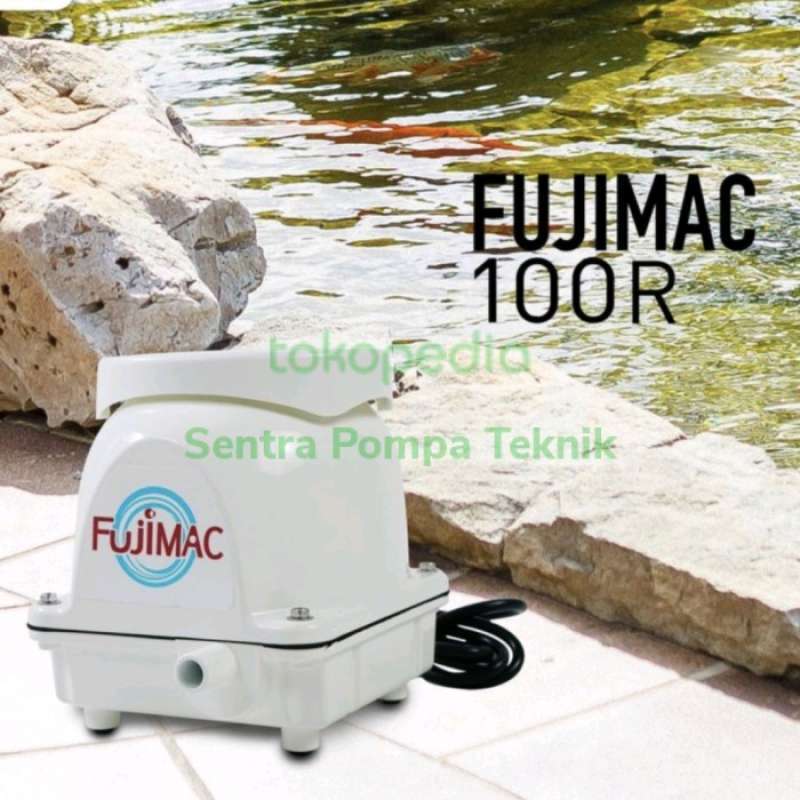 Promo Fujimac 100R Pompa aerator kolam ikan Airpump Pompa udara Diskon 23% di Seller Sakamoto ...