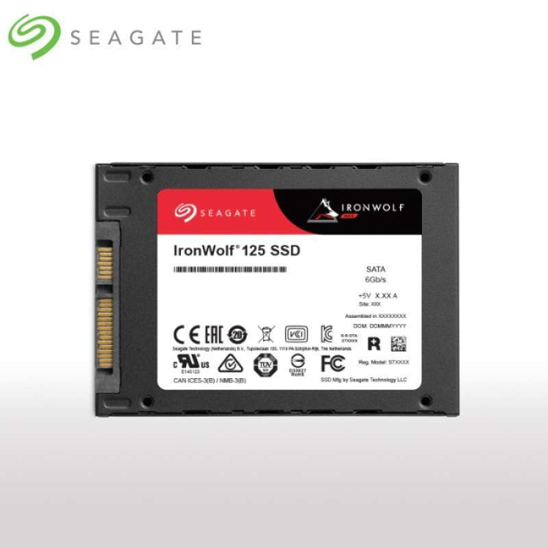 Promo Seagate Ironwolf 125 Nas Ssd 500gb Sata Iii 3d Nand Tlc Diskon 23 ...