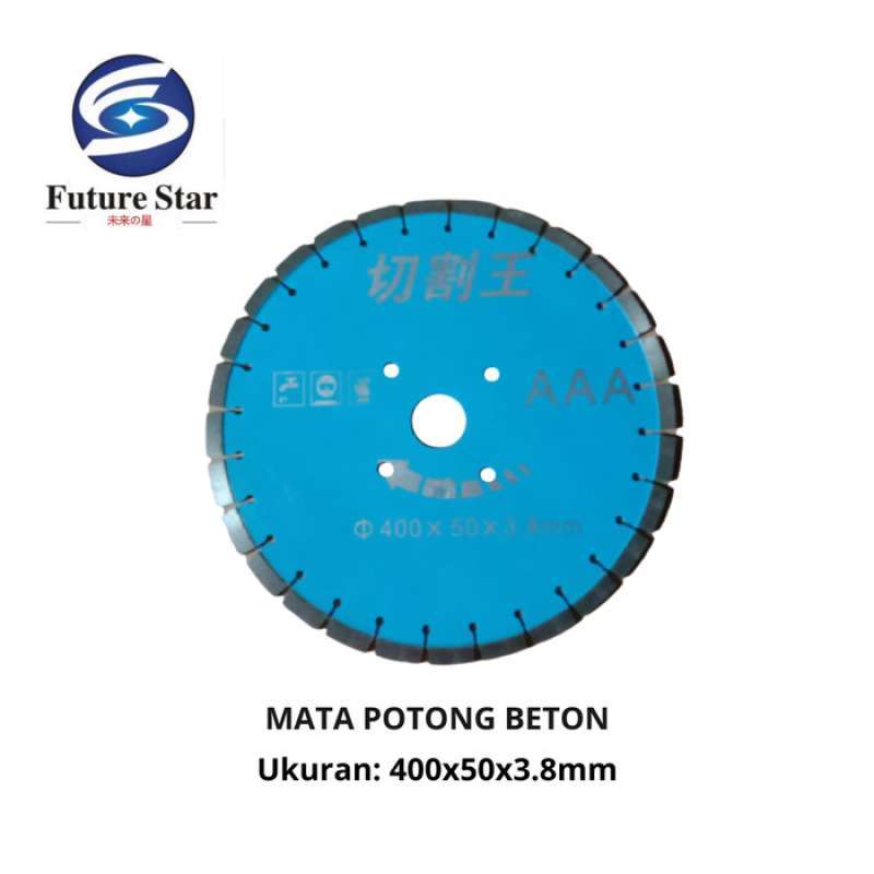 Promo MATA POTONG BETON/MATA GERINDA BETON 400mm 16inch Diskon 23% di ...