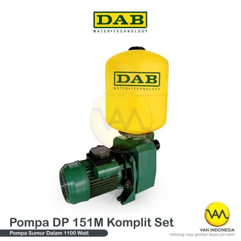 Jual Dab Jet Pump Dp 151 M Complete Set Auto Pompa Air Sumur Dalam Di Seller Van Home & Living ...
