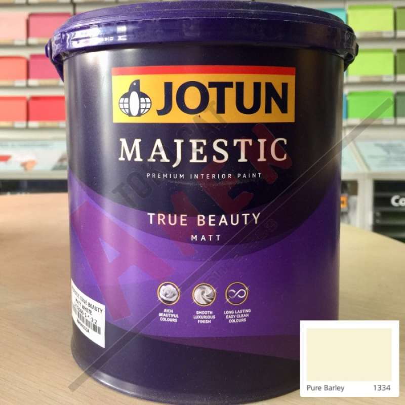 Promo JOTUN MAJESTIC TRUE BEAUTY MATT 2.5LT - PURE BARLEY / CAT TEMBOK ... Promo JOTUN MAJESTIC TRUE BEAUTY MATT 2.5LT - PURE BARLEY / CAT TEMBOK ...