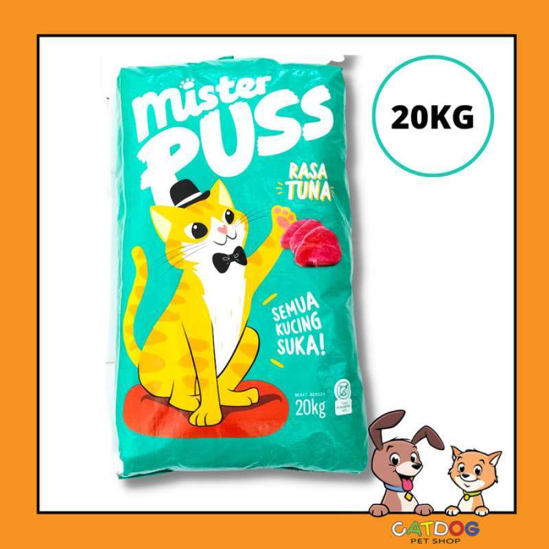 Jual Mister Puss Tuna 20kg di Seller Catdog Petshop Semarang - Jomblang ...