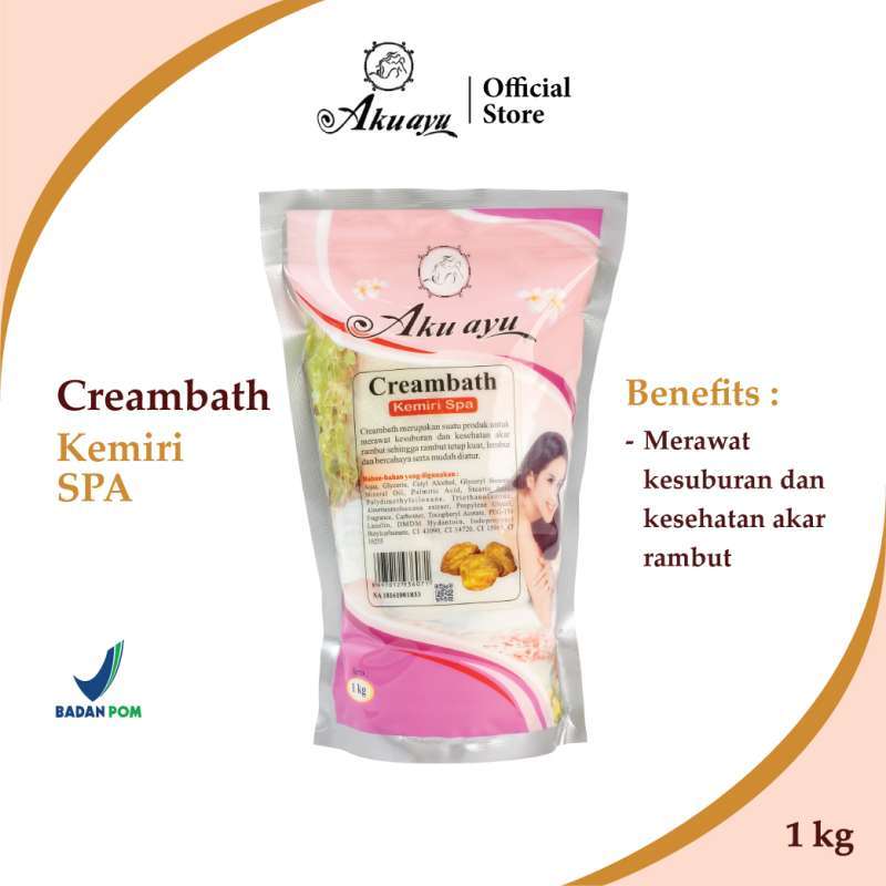 Promo Aku Ayu Creambath Kemiri Spa 1kg Diskon 7% di Seller Aku Ayu Shop ...