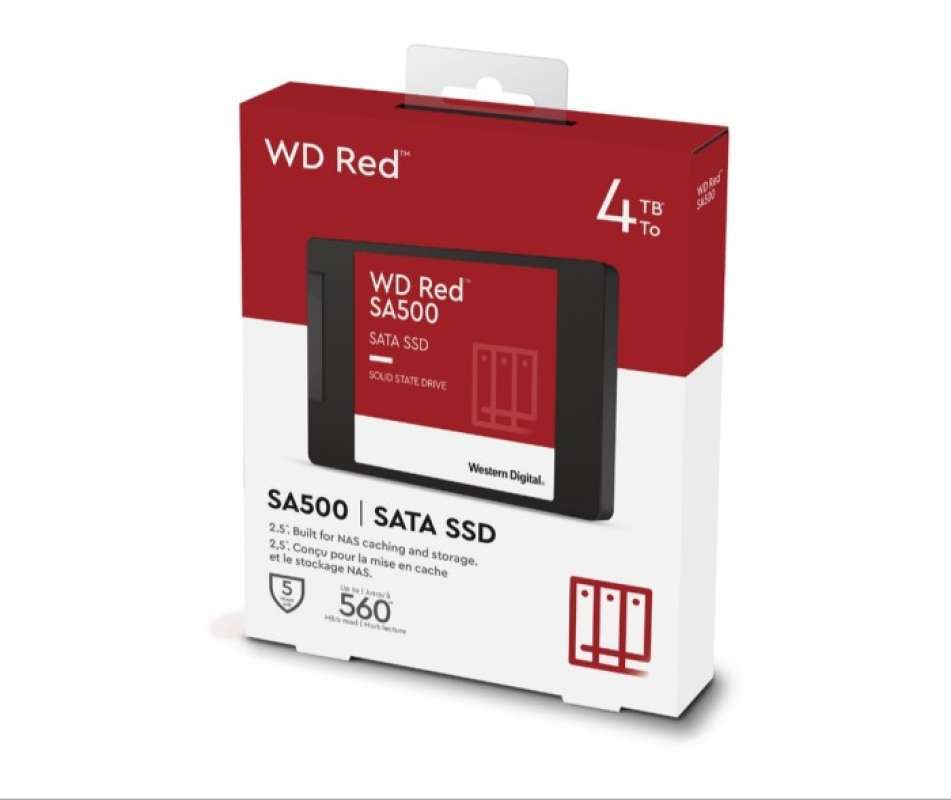 Promo WD Red SA500 NAS SSD 4TB Sata 3 2.5 Diskon 23% di Seller Tikno ...
