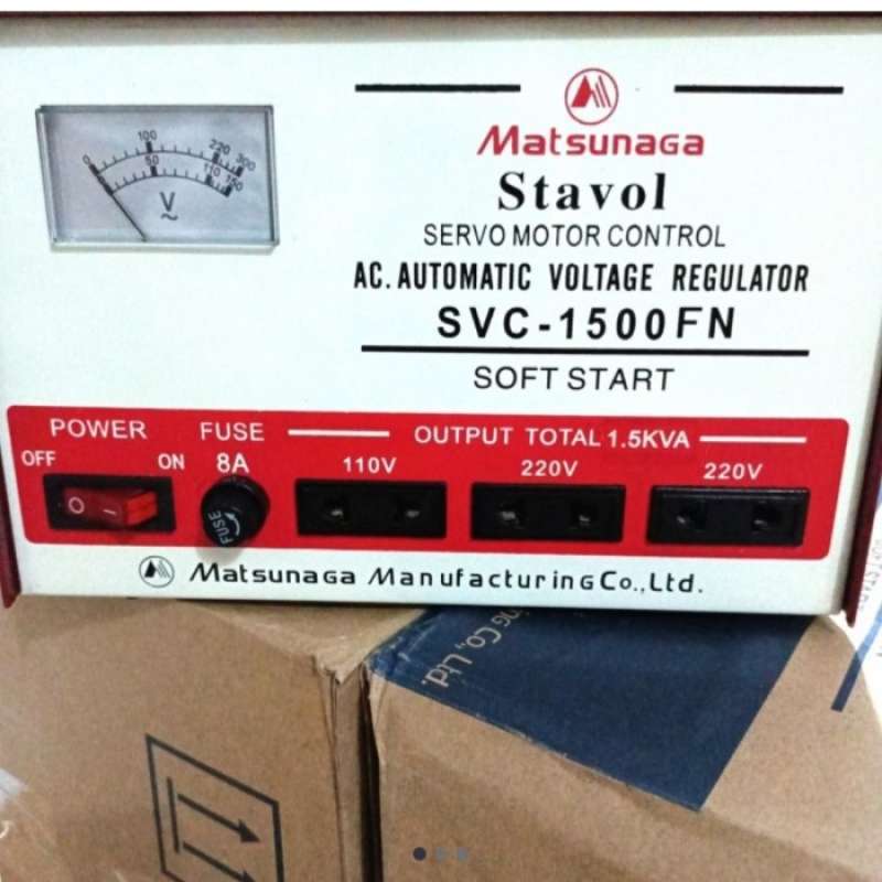 Promo Stabilizer Listrik 1500 Watt Matsunaga Stavol Diskon 23% Di ...