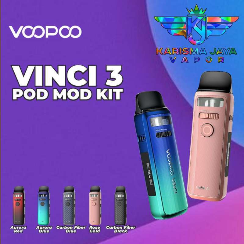 Jual Voopoo Vinci 3 Mod Pod Kit di Seller Karisma Jaya - Dauh Puri, Kota Denpasar | Blibli