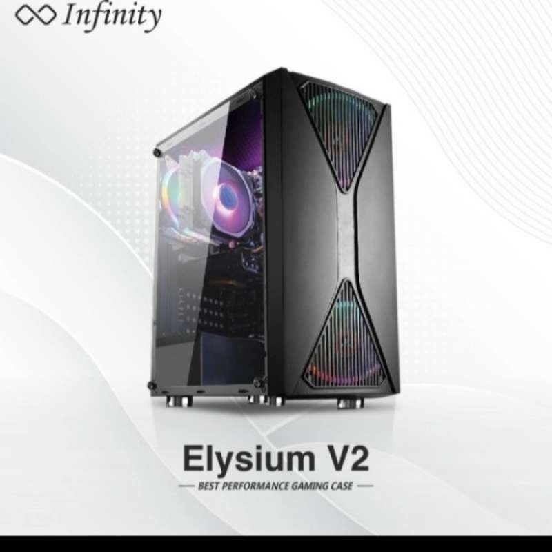 Promo Infinity Elysium V2 + 2 Fan Gaming Case Diskon 23% di Seller Ulita Store - Kalibata, Kota ...