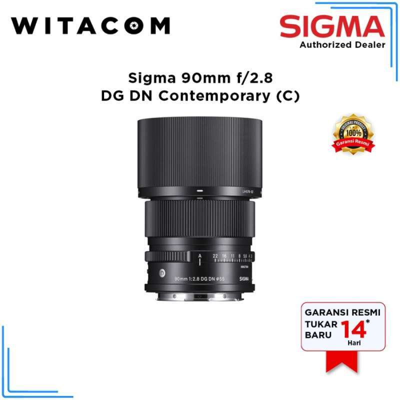 Jual Lensa Sigma 90mm F/2.8 Dg Dn (c) For Leica L-mount - Garansi Resmi ...