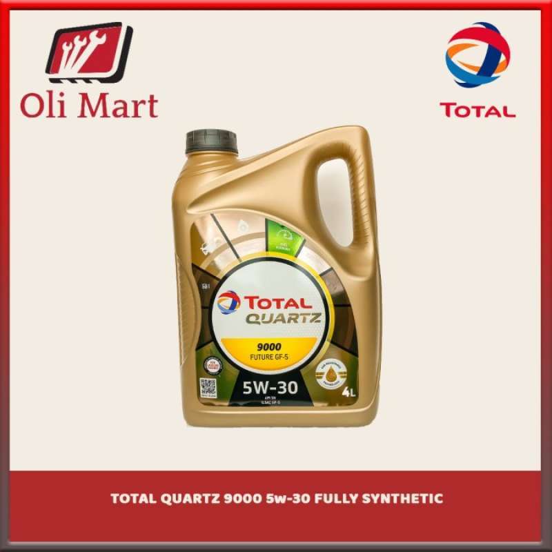 Promo Oli Total Quartz 9000 5W30 Original Diskon 17% di Seller Pusat ...