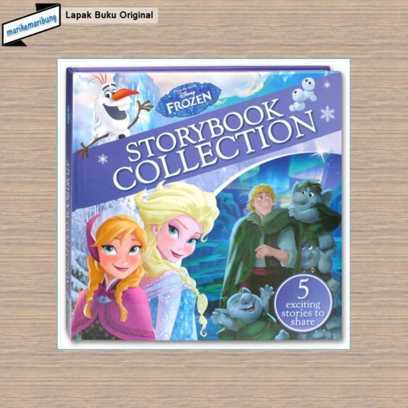 Jual Disney Frozen Storybook Collection With 5 Exciting Stories To ...