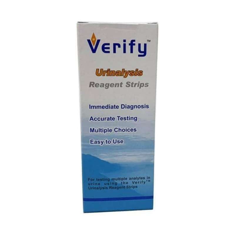 Jual Verify Urinalysis Reagent Strip 10 Parameter di Seller Faziya ...