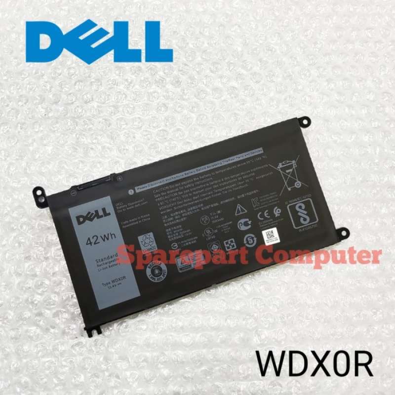 Promo Battery Dell Latitude 3480 3580 3488 3490 42wh Wdx0r Wdxor Fw8kr ...