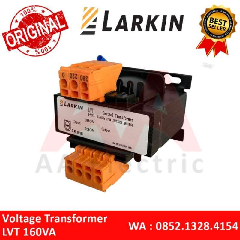 Promo Voltage Transformer Trafo Step Down LVT - 160VA LARKIN Diskon 23% di Seller Listrica Store ...