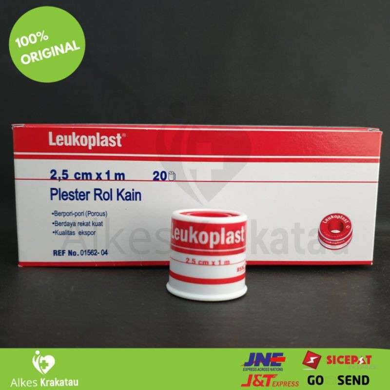 Jual Plester Rol Kain Bsn Leukoplast 2.5 Cm X 1 M 1562 / Plaster 2.5cm X 1m Di Seller Alkes ...