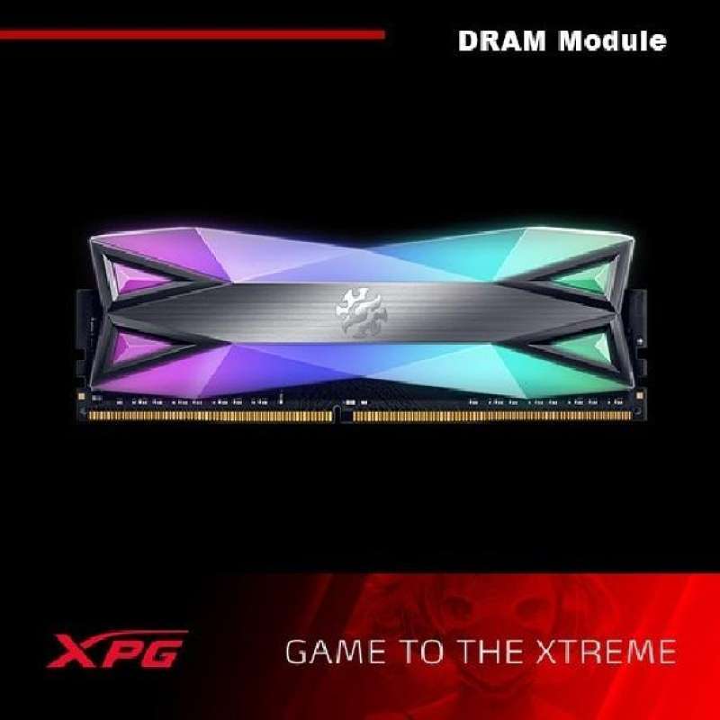 Jual Adata Xpg Spectrix D60 Rgb Ddr4 2x8gb 3600mhz Grey Memory Ram Pc ...