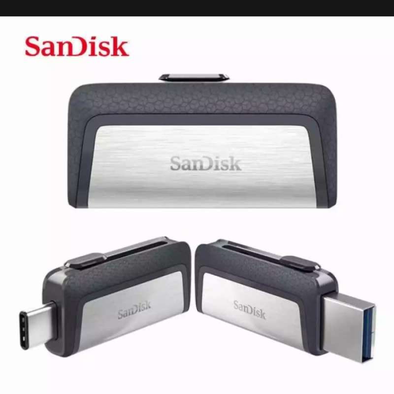 Promo sandisk dual drive otg usb type c 256gb original Diskon 23% di ...