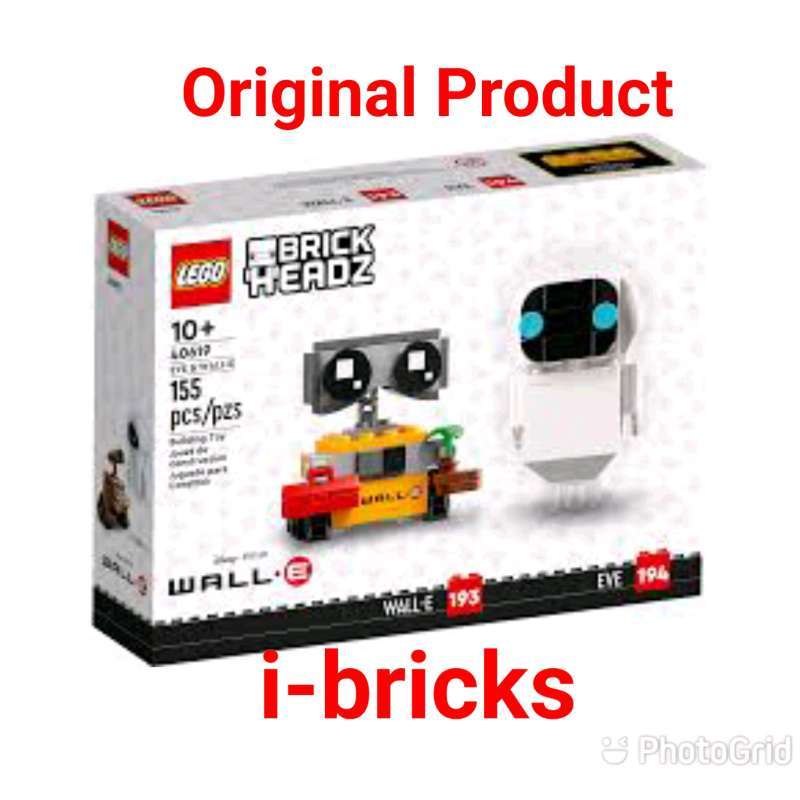 Jual Lego Brickheadz 40619 Eve & Wall-e Di Seller I-bricks Official ...
