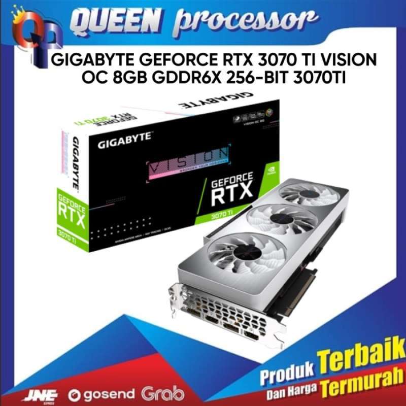 Promo GIGABYTE GEFORCE RTX 3070 TI VISION OC 8GB GDDR6X 256-BIT 3070TI ...
