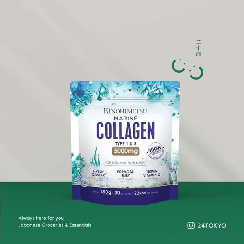 Jual Kinohimitsu marine collagen 5000mg 30 days/ Japan beauty drink di ...