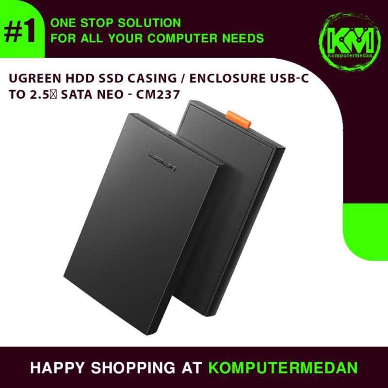 Jual Ugreen Hdd Ssd Casing / Enclosure Usb-c To 2.5â ³ Sata Neo - Cm237 ...