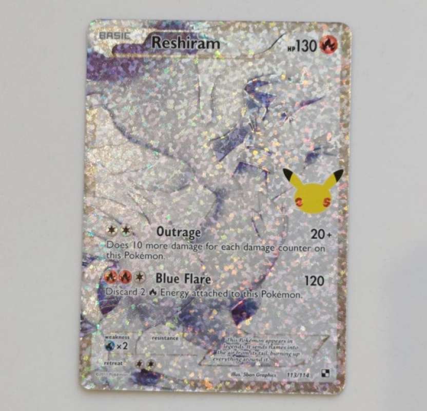Jual Pokemon Tcg Celebrations 25th Anniversary Reshiram Classic Di Seller Hamra Store - Kalibata ...