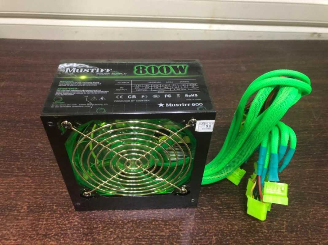 Jual Power Supply Psu 8pin Mustiff 800 Watt Di Seller Parvez Comp ...