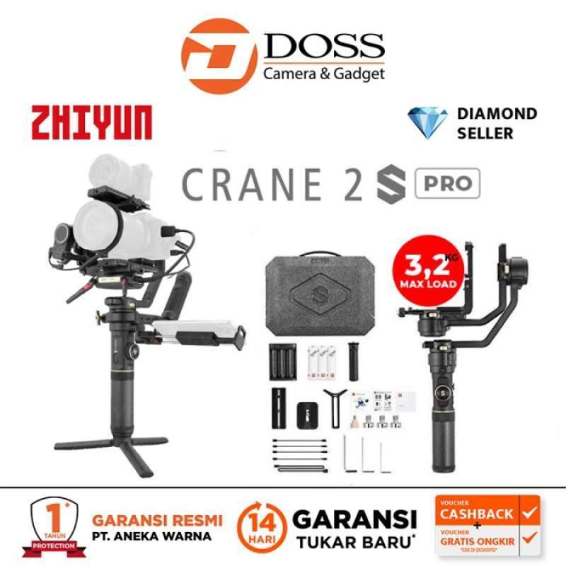 Promo Zhiyun Crane 2S PRO Gimbal Stabilizer Diskon 23% di Seller Focus ID - Cilandak Timur, Kota ...