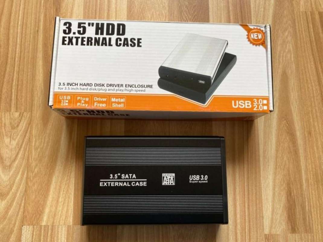 Jual External Case Hdd 3.5 Sata / Casing Hardisk 3.5 Inch / Hdd ...