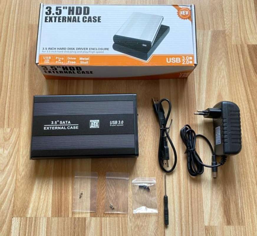 Jual External Case Hdd 3.5 Sata / Casing Hardisk 3.5 Inch / Hdd Enclosure Di Seller Vq ...