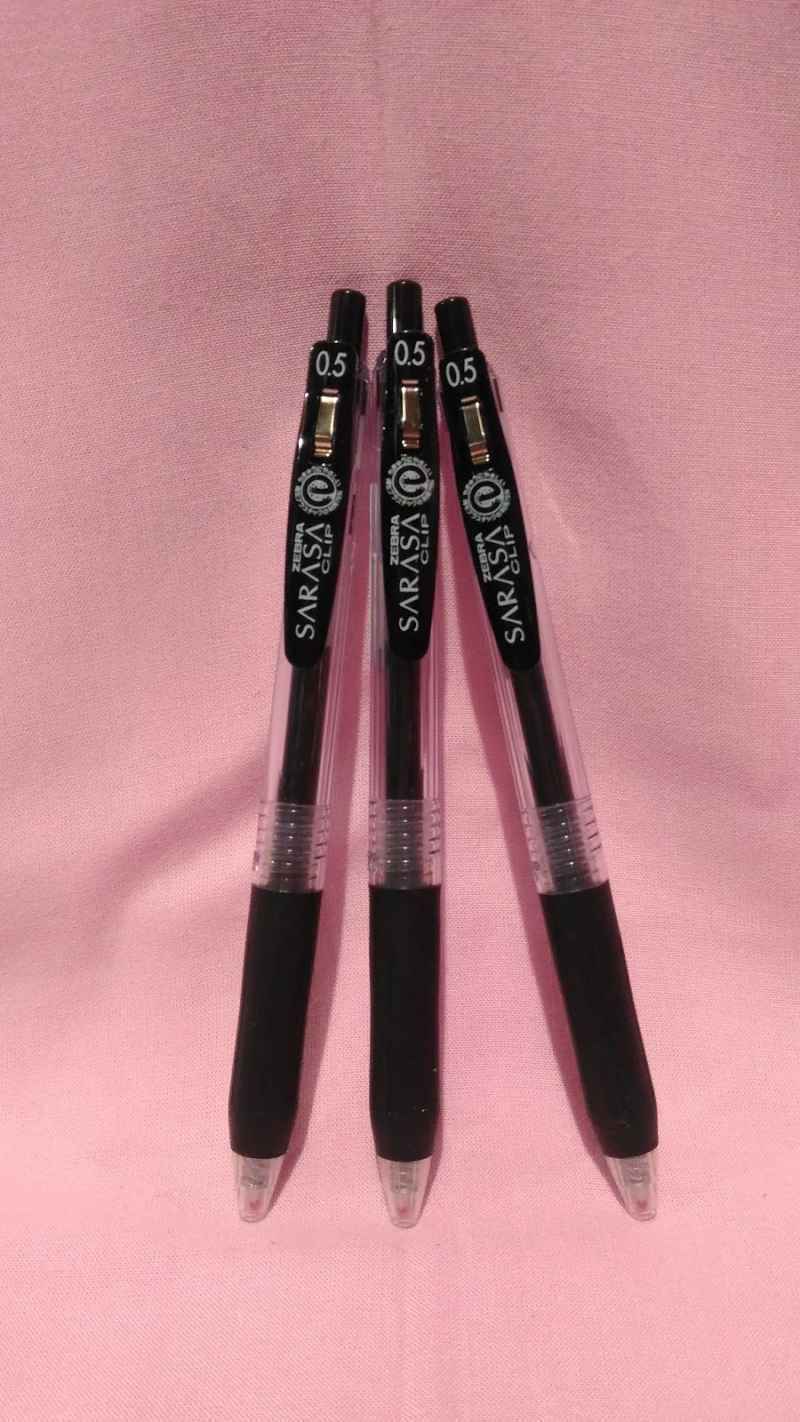 Jual Pen Sarasa 0,5 Mekanik Cetek Hitam Pulpen Bollpoint Sarasa Bagus ...